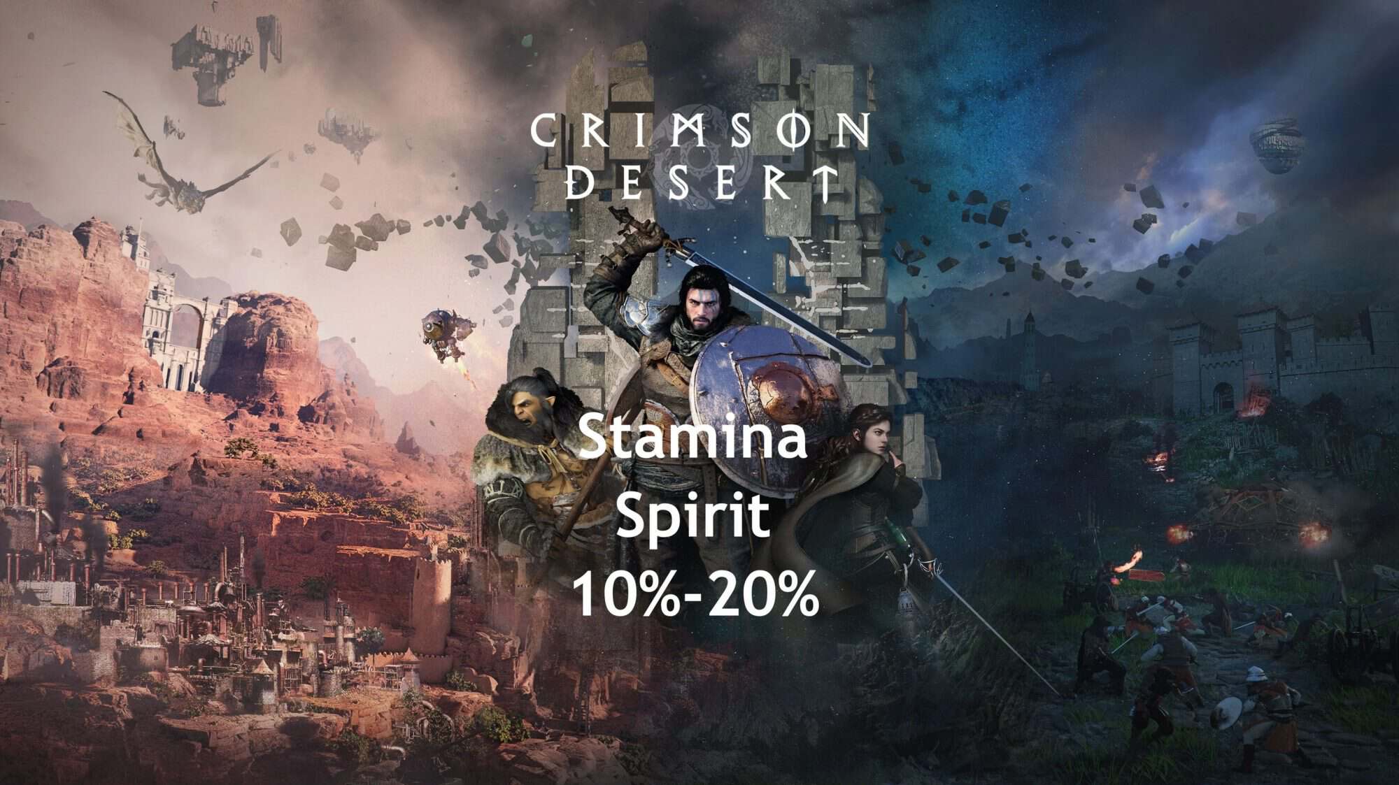 Stamina and Spirit consumption v1.02 | Crimson Desert Mod